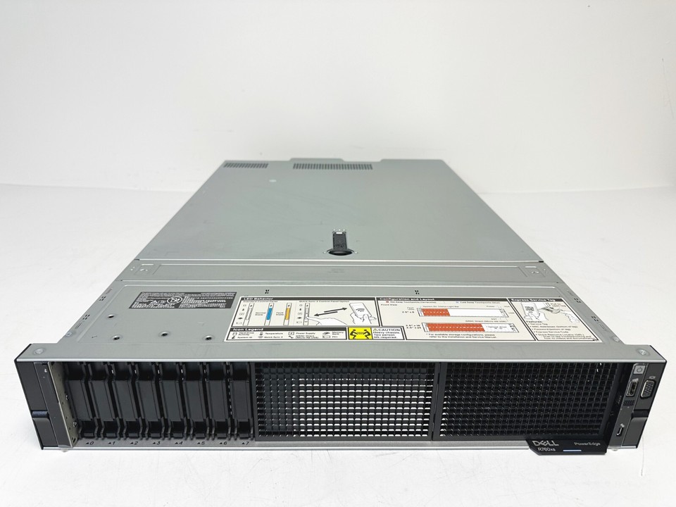 Dell PowerEdge R760XS Server - 2x Xeon 4410Y 2.0GHz 512GB RAM 8x 7.68TB ...