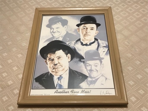 ROB LARSON - ANOTHER FINE MESS LAUREL & HARDY LIMITED EDITION PRINT ...