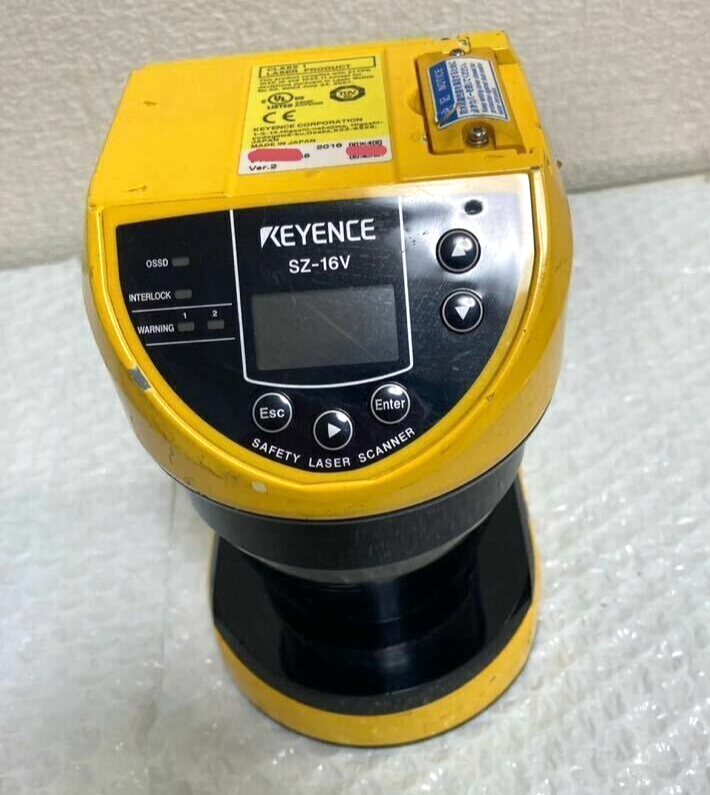KEYENCE SZ-16V Safety Laser Scanner Operation Confirmed Used From Japan ...
