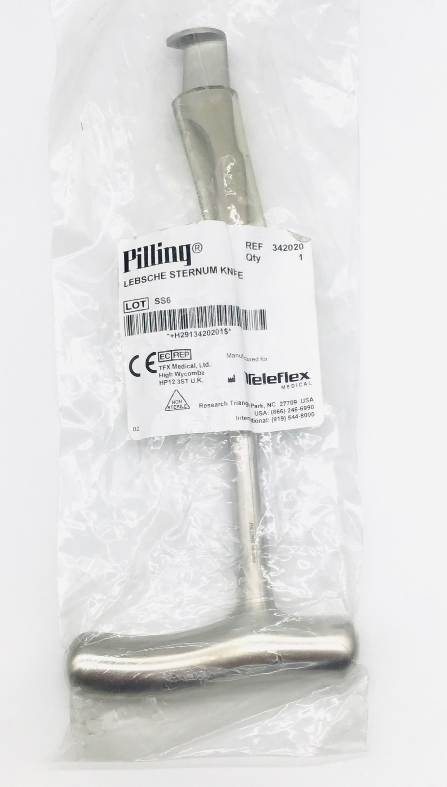 Pilling 342020 Lebsche Sternum Knife German Stainless for sale online ...