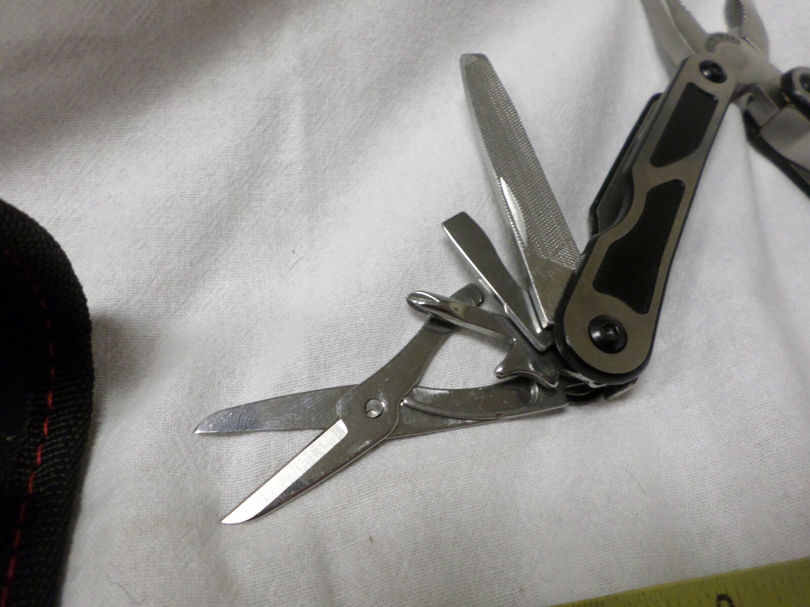 WorkPro Quick Draw Multi Tool Black and Silver Handle With Case | eBay