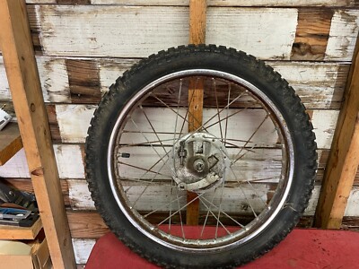 1974 Yamaha TY80 Front Wheel Hub Brake Plate TY 80 | eBay