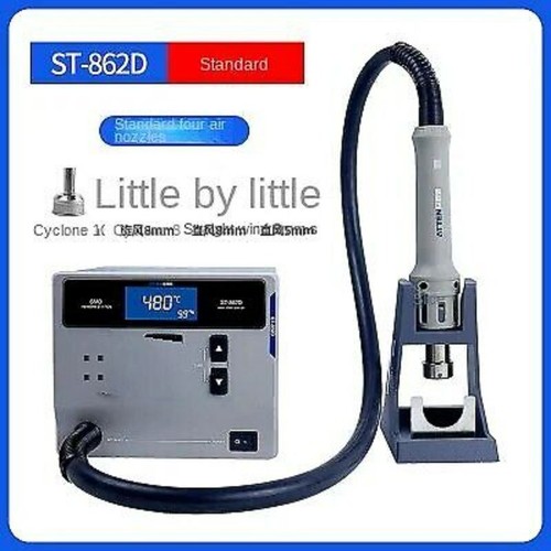 ST862D Hot Air Gun Soldering Station with Digital Display for ...