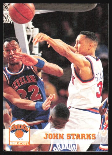1993-94 NBA Hoops John Starks #151 New York Knicks | eBay