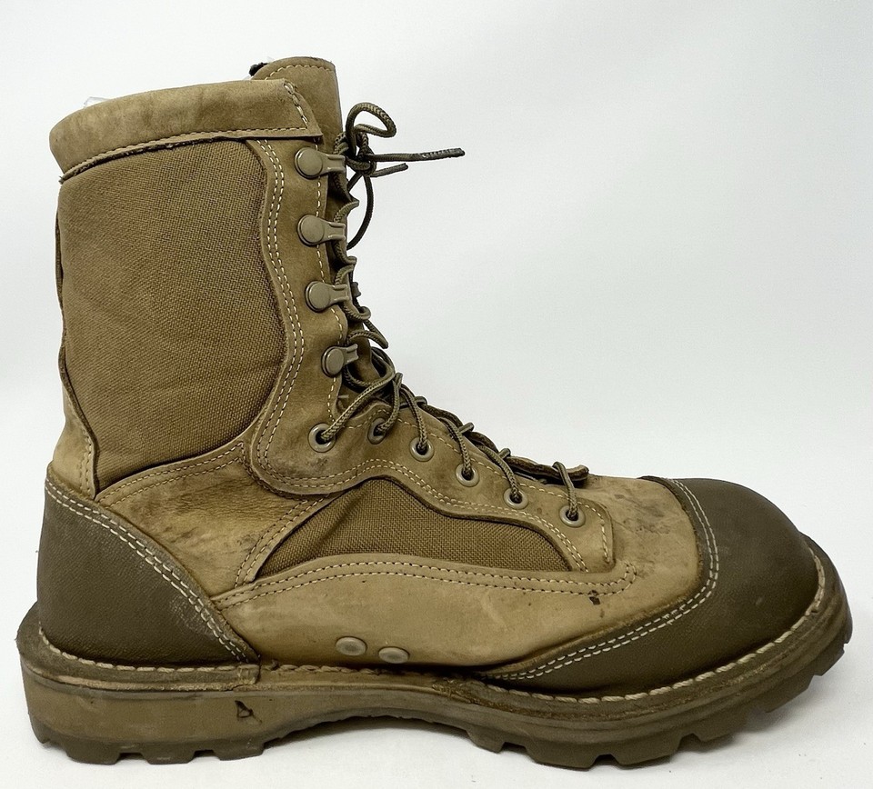 USGI Bates E29502A USMC Hot Weather Coyote Brown RAT Combat Boots | Men ...