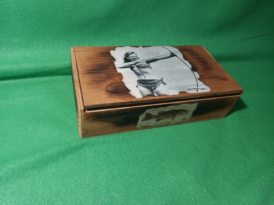 5 Vintage ARCHERY ARROW 3 PC Fish POINTS and Fish Lures Heddon Mepps | eBay