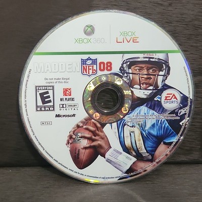 Madden NFL 08 Xbox 360 Game Disc | eBay