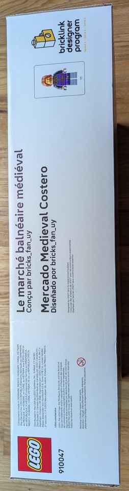 LEGO 910047 Medieval Seaside Market Bricklink Designer Series Castle US ...