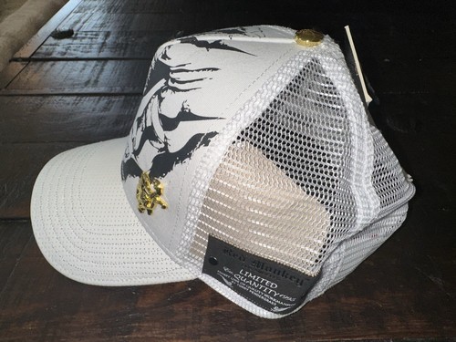 RED MONKEY LOS ANGELES TRUCKER HAT WHITE / BLACK / GOLD JOKER / JESTER ...