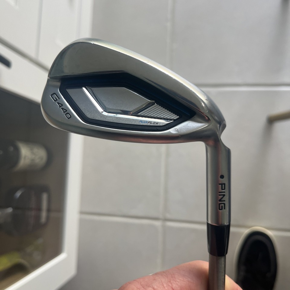 PING G440 IRONS 5-UW, 52 ,56, Steelfiber 95 CW Stiff Mid Grips 9 Black ...