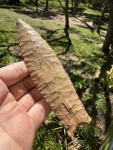 Killer Mammoth Native American Paleo Fluted Cumberland Arrowhead Point ...