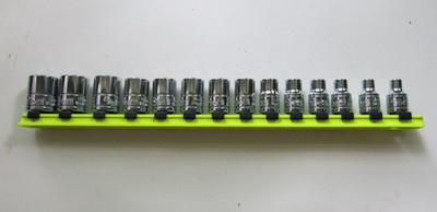 MATCO Tools 3/8" DRIVE SILVER EAGLE METRIC SOCKET SET Snap on Hi-Viz ...
