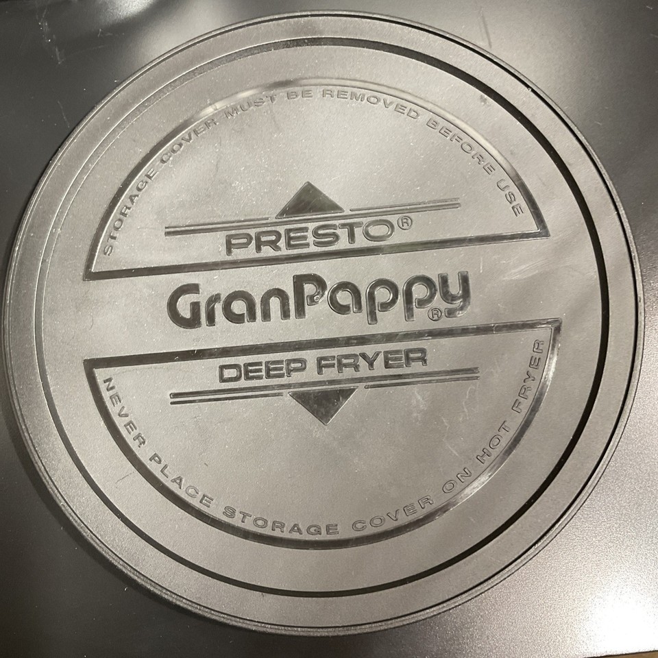 Vintage Presto GranPappy Electric Deep Fryer - 05410 | eBay
