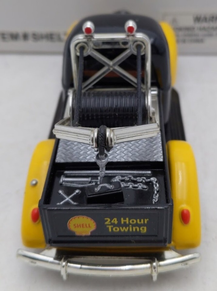 Golden Wheels 1940 1:32 Black/Yellow Ford Pickup Shell Oil Service ...