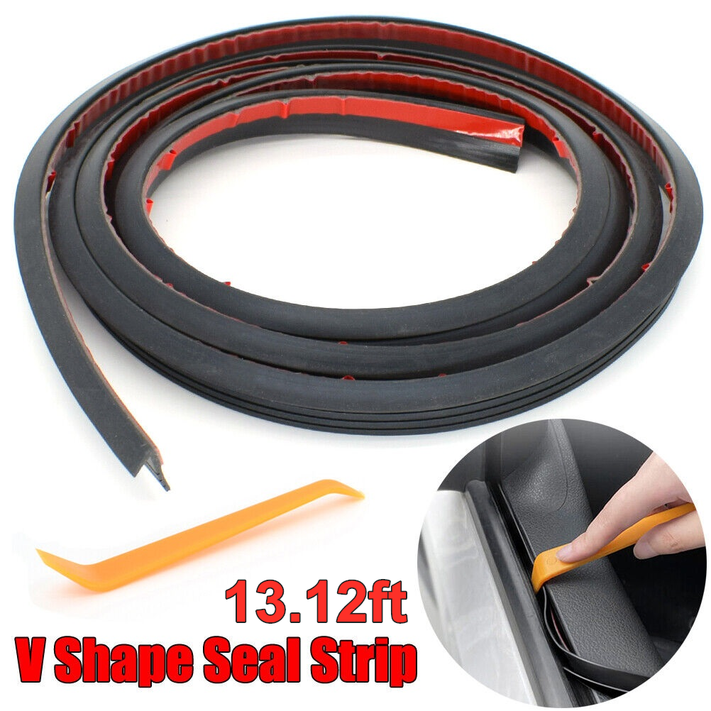 13ft For Cadillac V Shape Car Side Window Edge Moulding Rubber Door ...