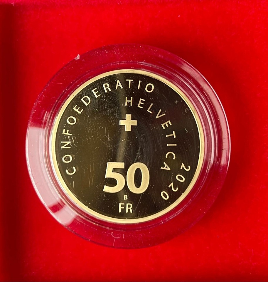 Roger Federer CHF 50 Franken Gold Coin 2020 Switzerland suisse suiza | eBay