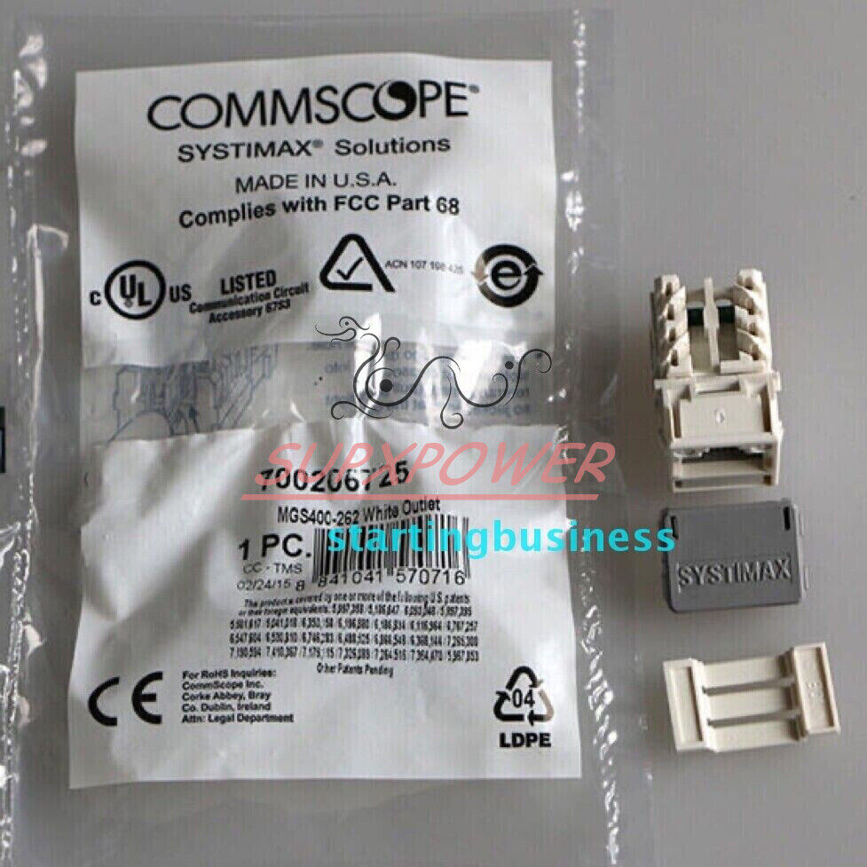New Commscope six types of network information module RJ45CAT6 MGS400 ...