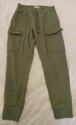 Hollister Women's Size XS Extra Small Green Fleece Drawstring Cargo ...