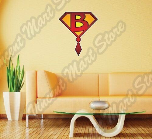 Super Boss Superhero Office Business Wall Sticker Room Interior Decor ...