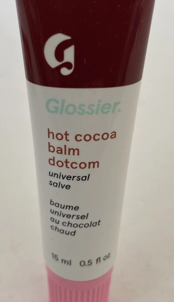 Glossier Limited Edition HOT COCOA BALM DOTCOM Salve Original Formula ...