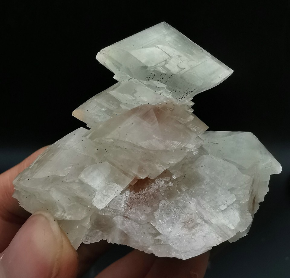 67g Natural Beauty Clear Benz Fluorescent Calcite Quartz Mineral ...