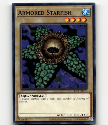 Yugioh - Armored Starfish - Legend of Blue Eyes White Dragon 25th Anniv ...