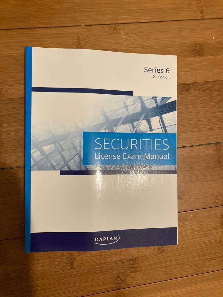 Kaplan SIE Securities License Exam Manual 2nd Ed. with Series 6 Exam ...