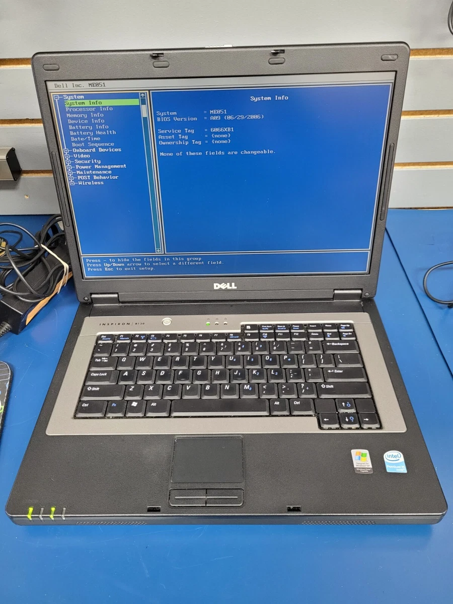Dell Laptop Intel Pentium Processor