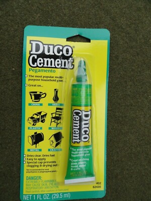 Duco Fletching Cement. 1oz tube. | eBay