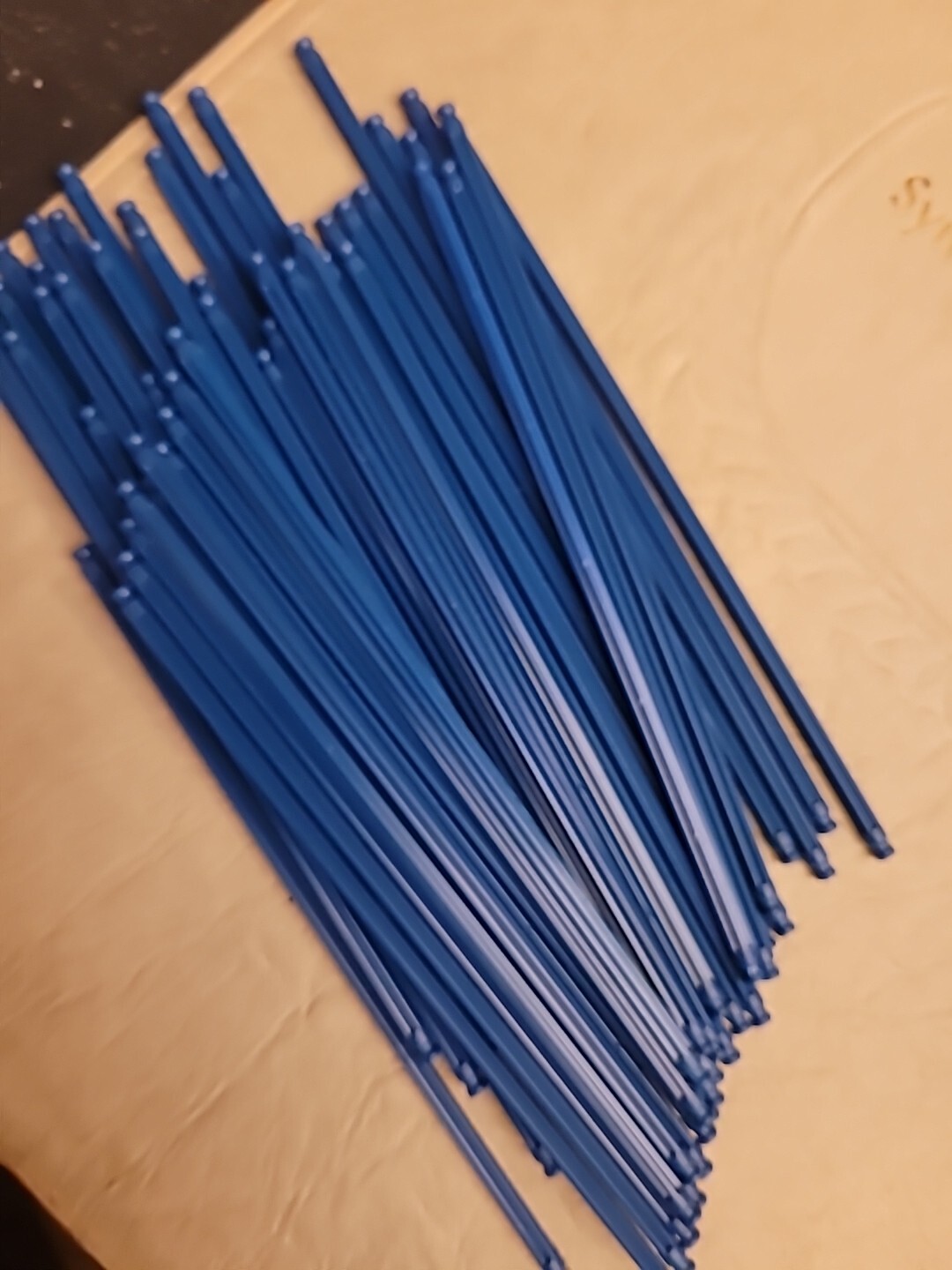 50 MICRO Knex Blue Rods 5.4" 140mm K'nex Small Tiny Mini Parts Lot | eBay