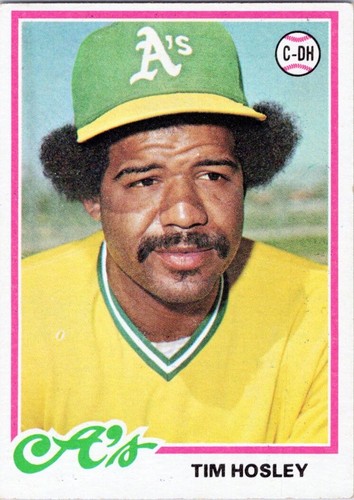 1978 Topps #261 Tim Hosley Oakland Athletics EX | eBay