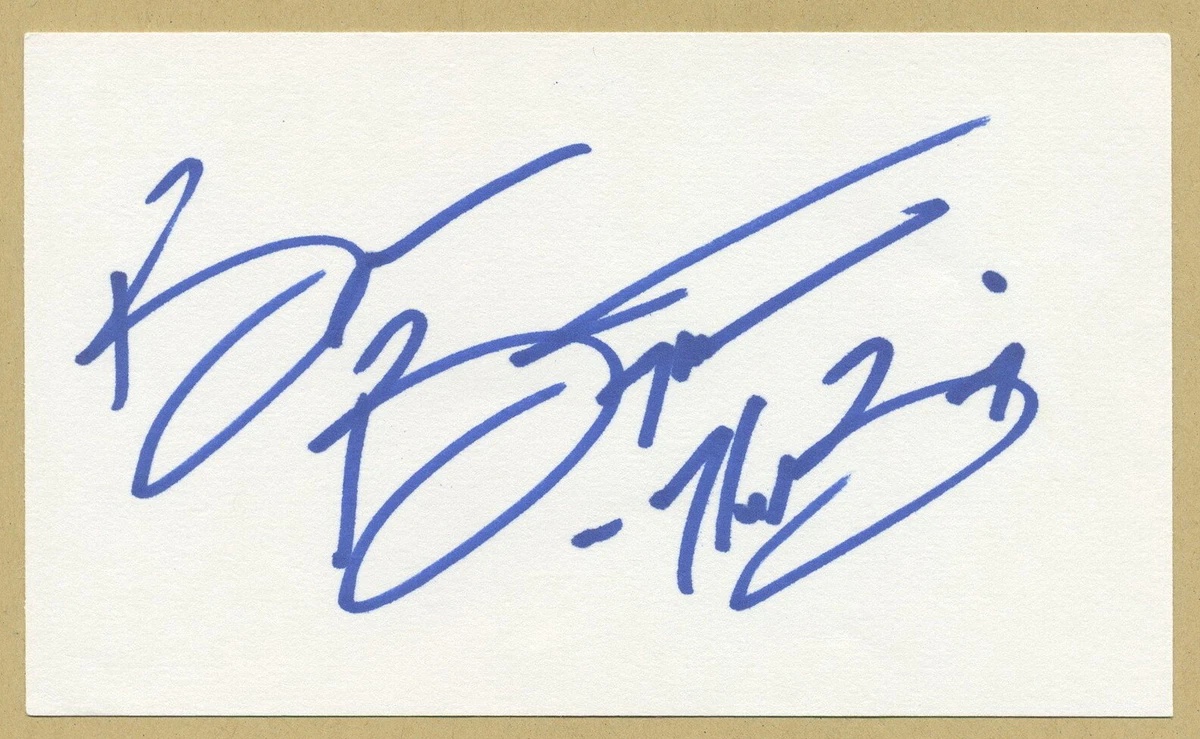 Actor Brian Bosworth