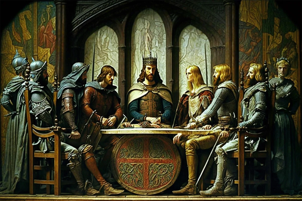 King Arthur Round Table Knights | Cabinets Matttroy
