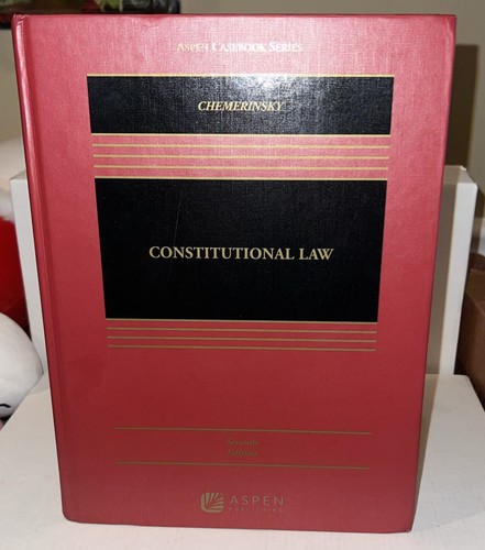86-Constitutional Law, Seventh Edition Chemerinsky 9798886144574 VERY ...