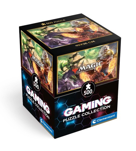 Clementoni 35564 Magic The Gathering Jigsaw Cube 500 Pieces Collection ...