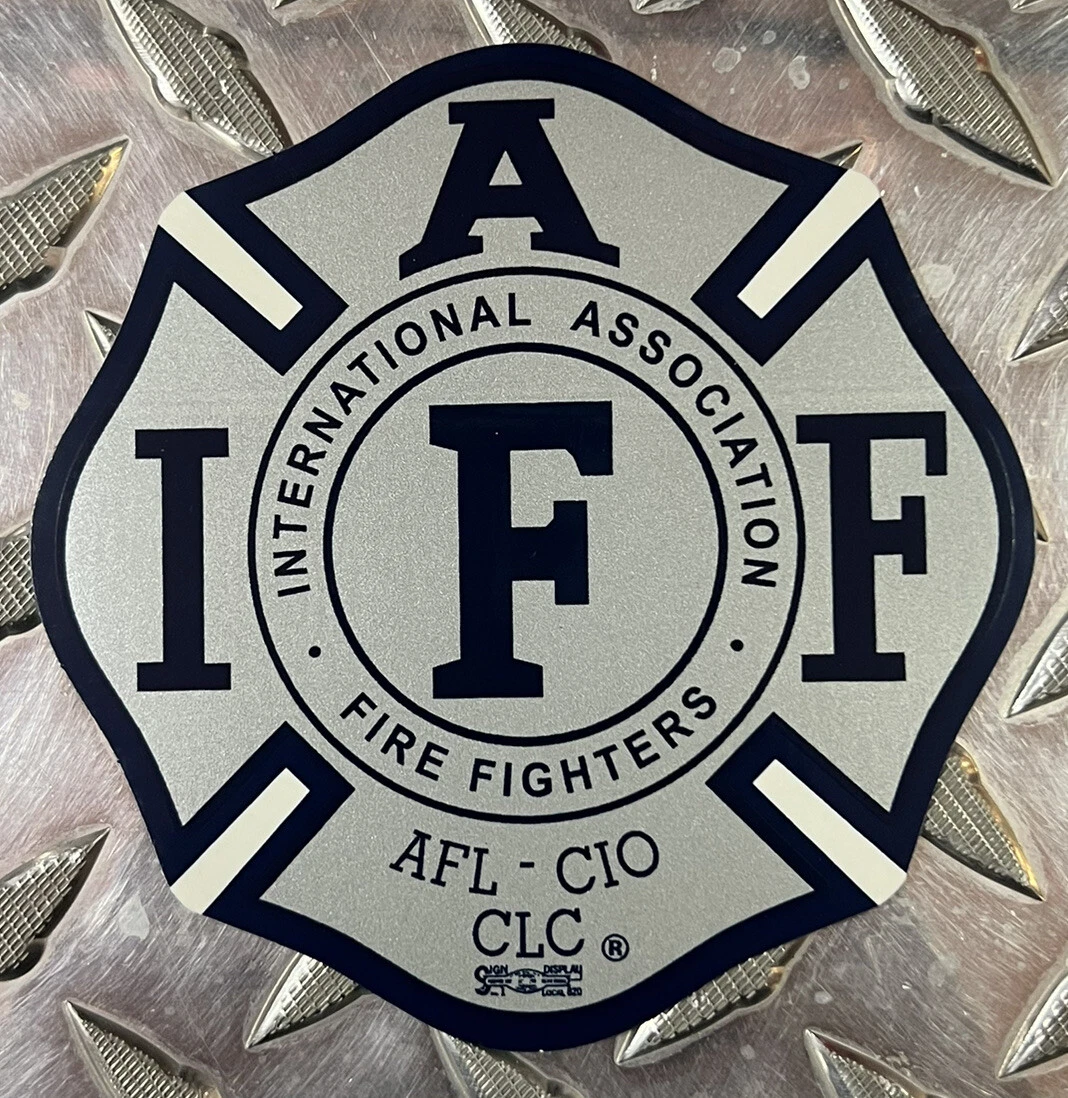 Blue Firefighter Maltese Cross