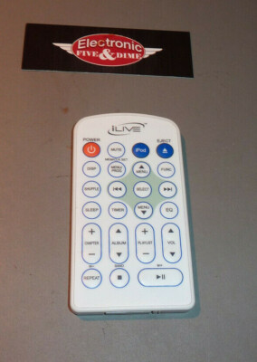ILIVE REM-IBCD3817DT IBCD3817DT IB318B WHITE REMOTE CONTROL | eBay