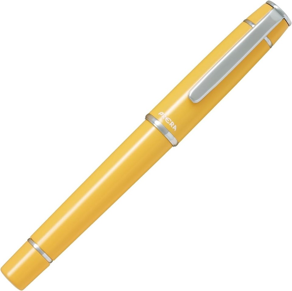 Pilot Prera Fountain Pen Warm Yellow Medium Nib P-FPR-1-WY-M w/ CON-40 ...