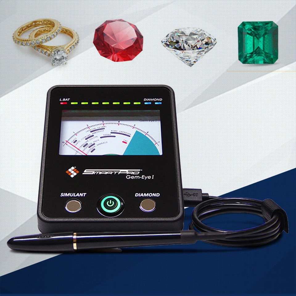 Professional GEM-EYE I Diamond Tester Jade Treasure Hardness Gemstone ...