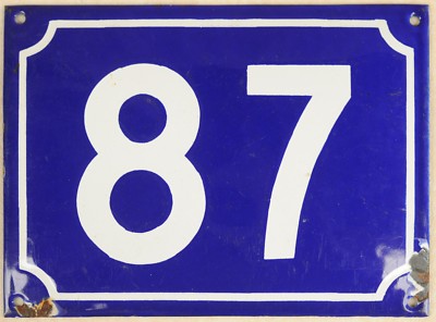 Signs - Door House Gate Number Sign Plate