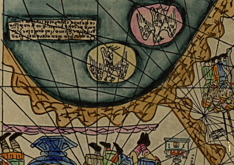 Mapamundi Abraham Cresques Catalan Atlas World Wall Map 1375 Poster ...