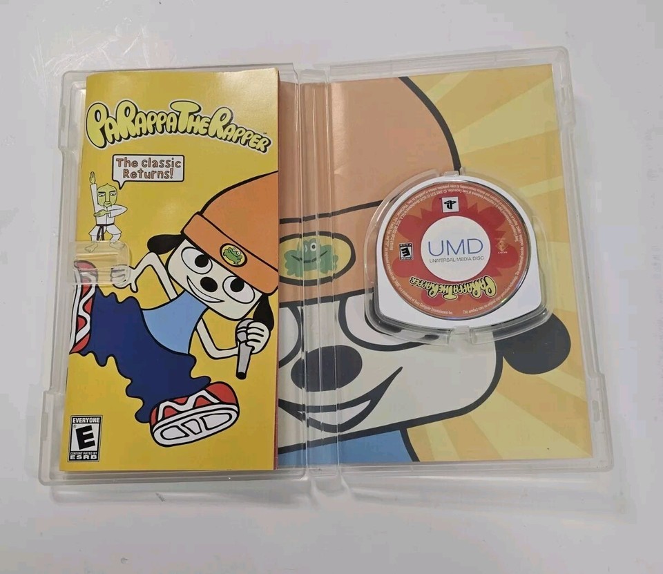 PaRappa the Rapper (Sony PSP, 2007) Cib With Manual 711719870227 | eBay