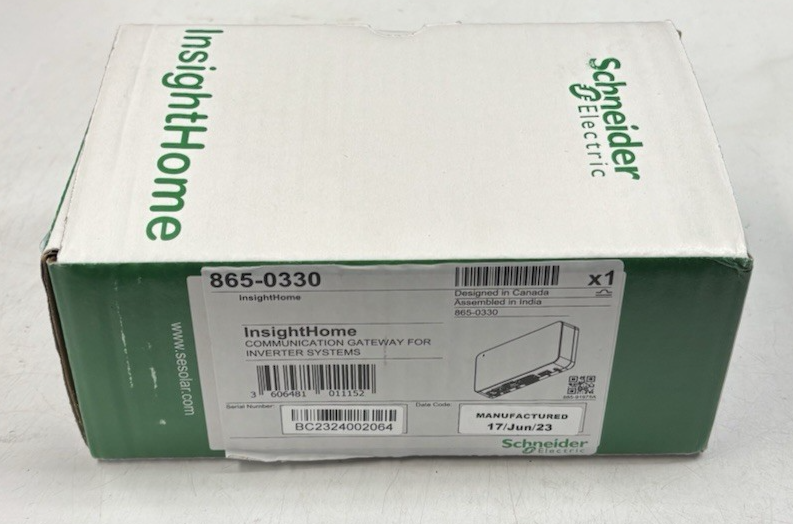 Insight Home SCHNEIDER ELECTRIC 865-0330 / 8650330 (NEW IN BOX) | eBay