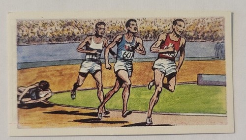 1959 Comet Sweets 2nd Series Olympic Achievements #31 5,000 Metres ...
