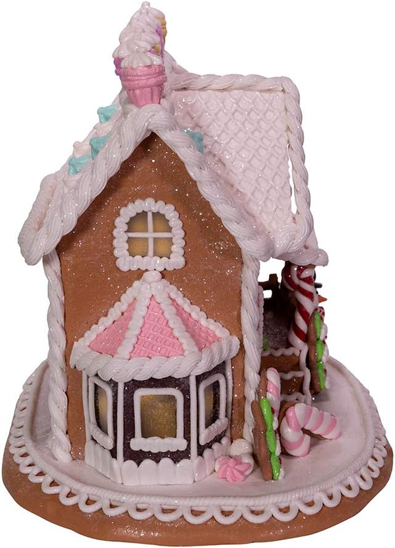 9-Inch LED Lights Gingerbread House, Multi 7445013396345| eBay