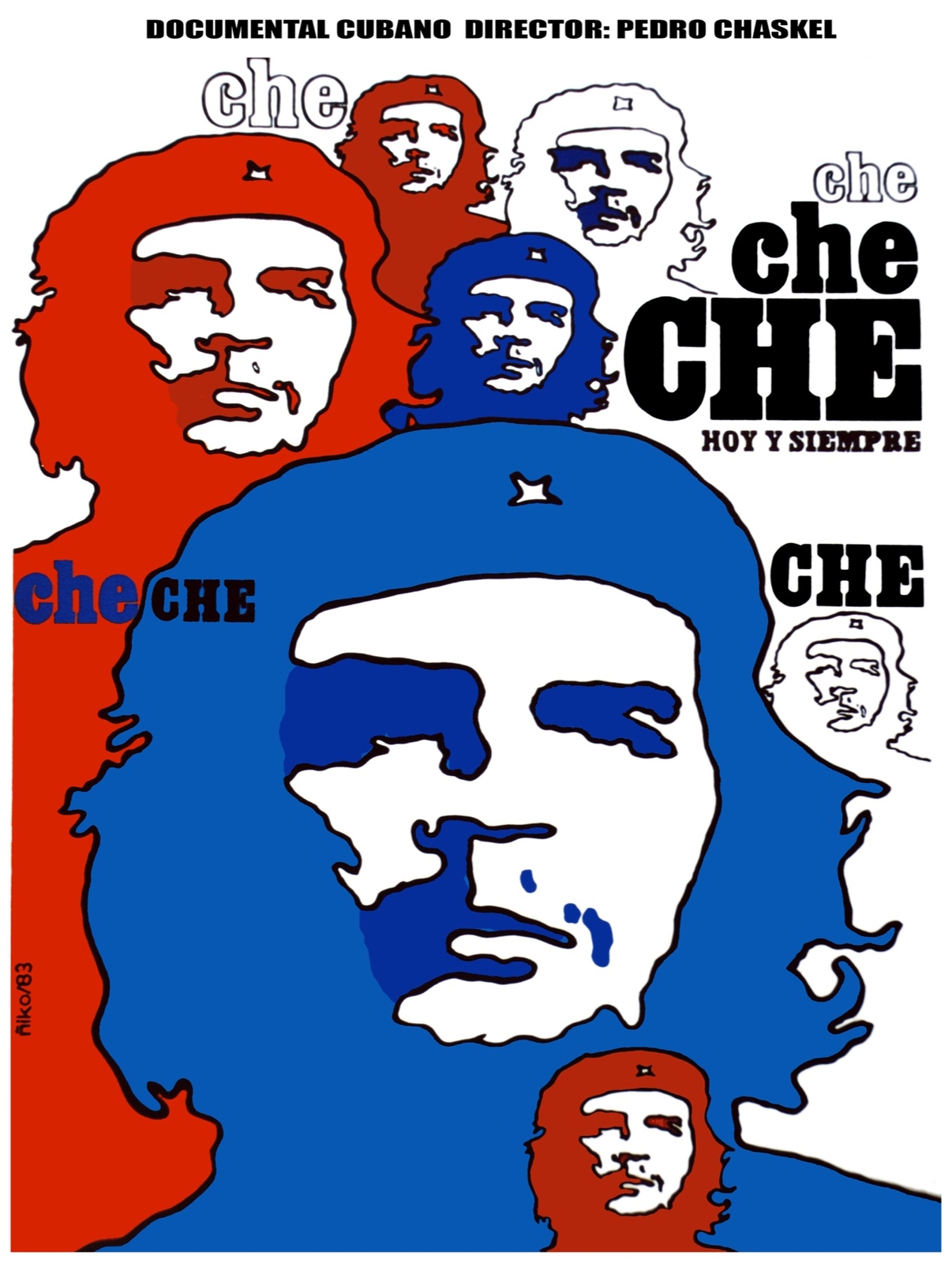 8137.Che che che.hoy y siempre.cuban documentary.POSTER.art wall decor ...