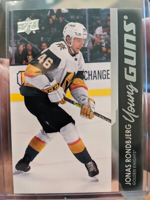 Jonas Rondbjerg #460 - 2021-22 Upper Deck Series 2 - Young Guns Rookies ...