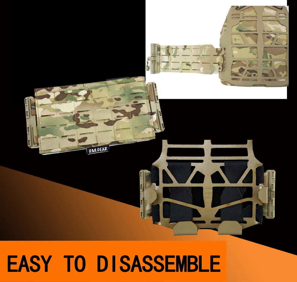 Laser Cut Molle Quick Release Cummerbund Retrofit Kit for SS Plate ...