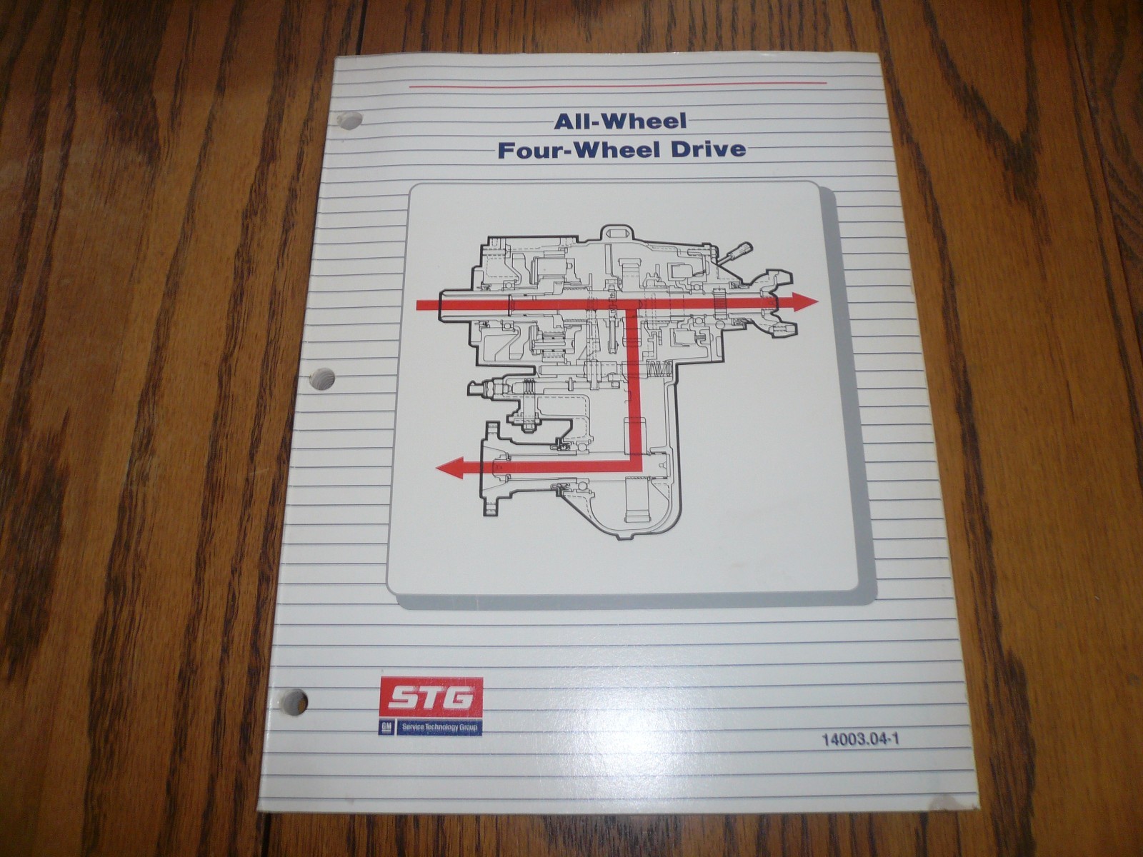 GM STG All Wheel Four Wheel Drive Product Training Book - 14003.04-1 | eBay