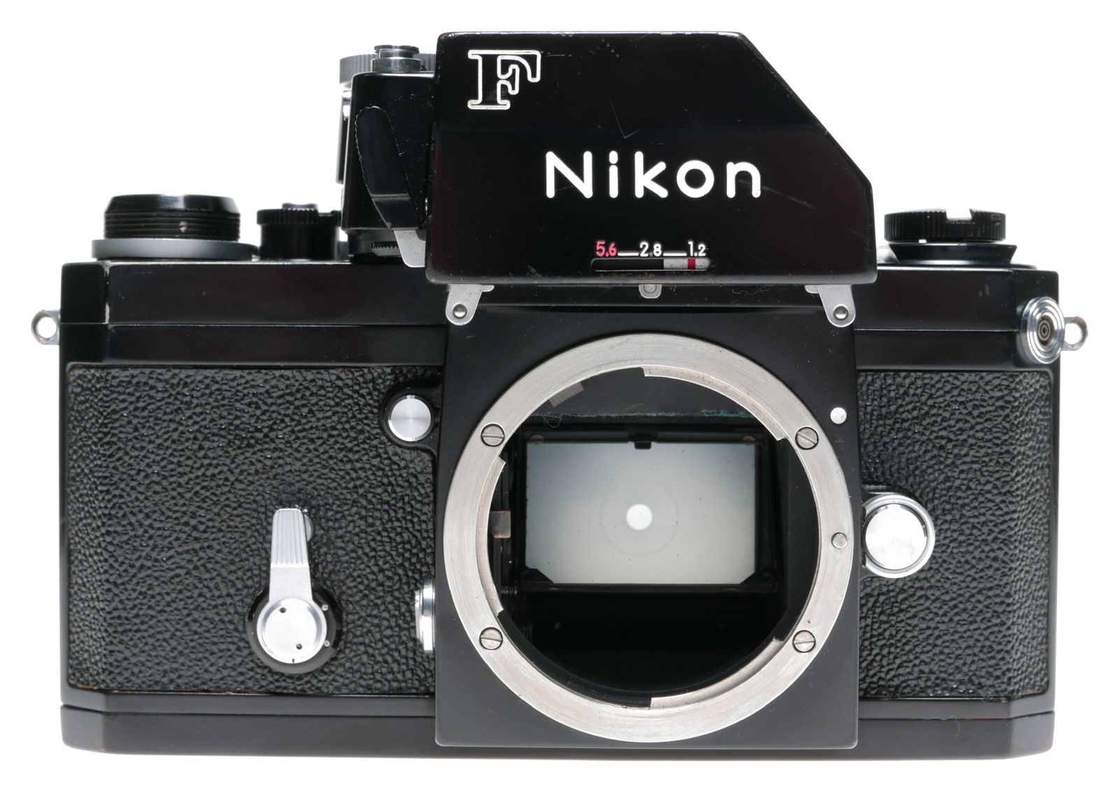 Nikon F Black SLR FTn Photomic Prism Viewfinder Camera Nikkor 1:2 85mm ...